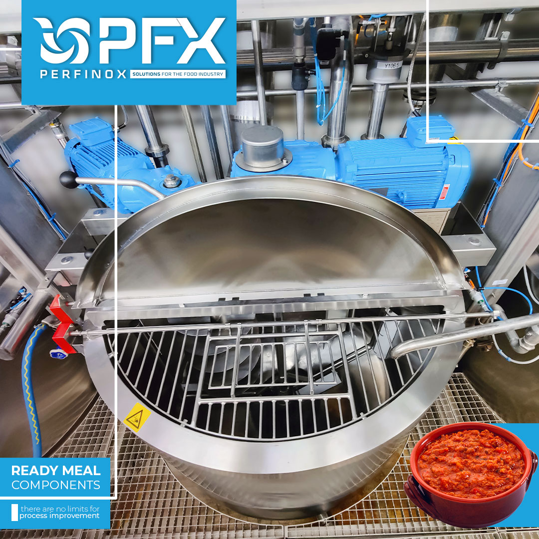 PERFICOOKER Cooking Unit: Our Solution for Ready Meal Components! - Perfinox