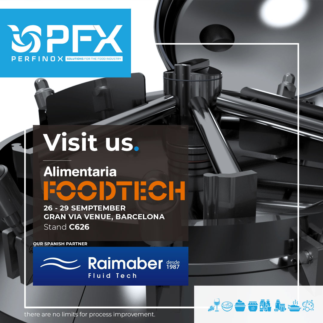 Alimentaria FoodTech 2023 is this month! - Perfinox
