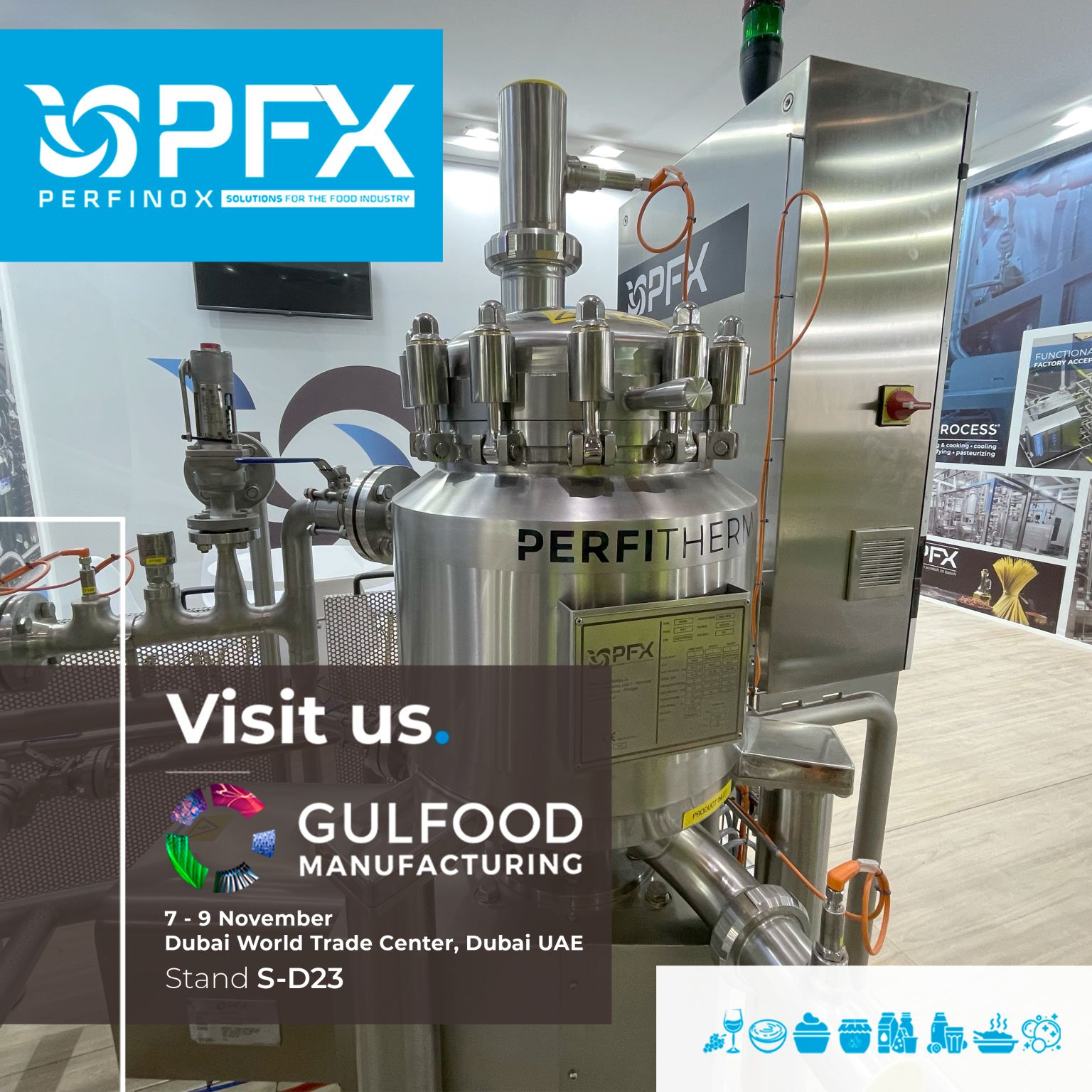 PERFINOX Gulfood Manufacturing 2023 - Perfinox